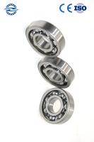 China 6203 Deep Groove Ball Bearing 17x40x12mm Brass Cage GCR15 Chrome Steel Open Type for sale