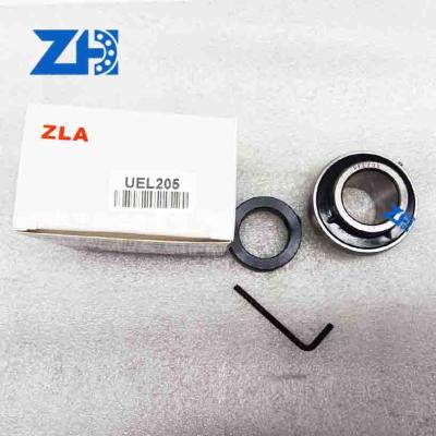 China Maintenance Free UEL205 Insert Ball Bearing Chrome Steel P0 Precision 25mm Bore for sale