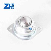 China ZH CY30A Ball Transfer Bearing Unit 30mm Chrome Steel Flange Mount Conveyor for sale