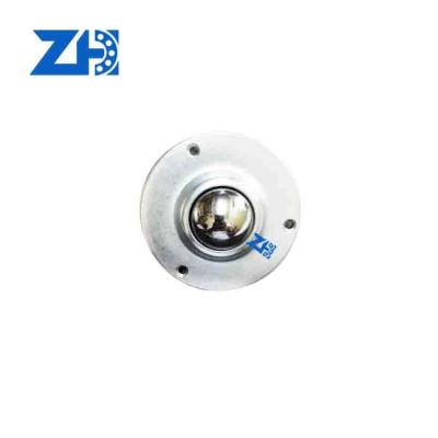 China Steel Ball Drive Bearing CY38B 38mm Flange Type Omnidirectional Conveyor Unit for sale