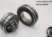 China Spherical Roller Bearing 22218 CC 90x160x40 mm Chrome Steel HRC60-64 for sale