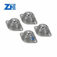 China Stamped Omnidirectional Ball CY-25TB Chrome Steel Heavy Duty Flanged Bearing 25mm for sale