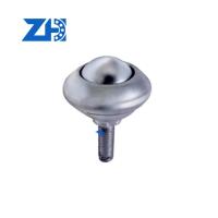 China Screw Type Universal Ball Bearing CY-25D 25.4mm M8 Thread 30-50kg Load Capacity for sale