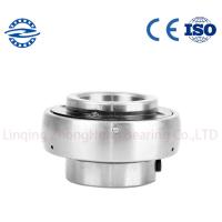 China Flange Mount Stainless Steel Pillow Ball Bearing UC202 15x47x31mm Long Life for sale