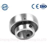 China Flange Mount Stainless Steel Pillow Ball Bearing UC202 15x47x31mm Long Life for sale