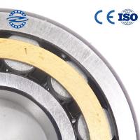 China Double Row Cylindrical Roller Bearing NJ205 25x52x15mm GCR15 Steel Brass Cage for sale