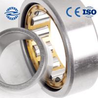 China Double Row Cylindrical Roller Bearing NJ205 25x52x15mm GCR15 Steel Brass Cage for sale