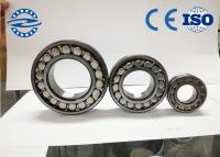 China HRC58-62 Hardness Spherical Roller Bearing 22211 Brass Steel Cage 55x100x25mm for sale