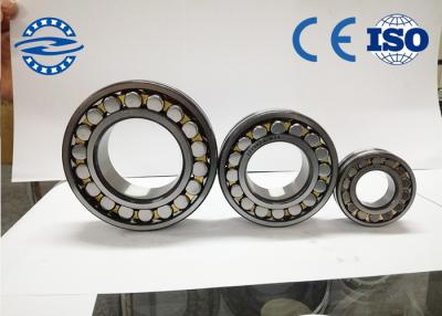 China HRC58-62 Hardness Spherical Roller Bearing 22211 Brass Steel Cage 55x100x25mm for sale