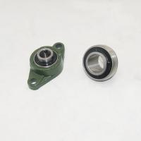 China Steel Cage UCFL205 Pillow Ball Bearing 25mm Bore Combined Radial Axial Load for sale