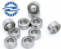 China MR63ZZ 3x6x2.5mm Shielded Ball Bearing Single Row Radial 52100 Chrome Steel for sale