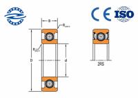 China 62307-2RS Wide Section Ball Bearing 35x80x31mm Sealed Deep Groove Ball Bearing for sale