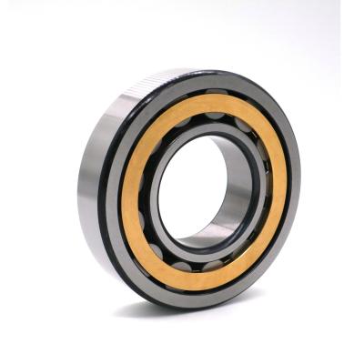 China NU205 NJ206 Cylindrical Roller Bearing 30x62x16mm Chrome Steel Brass Cage High Speed for sale
