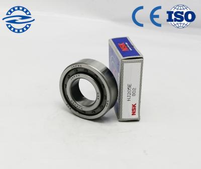China Single Row P0 C1 NJ205E Cylindrical Roller Bearing size 25*52*15mm for sale