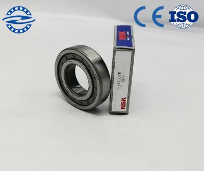 China Chrome Steel Gcr15 NJ207E Cylindrical Roller Bearing 35x72x17mm C4 C5 for sale