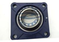 China Square Flanged Ball Bearing Unit FY65TF 65mm Bore Set Screw Locking Cast Iron Housing for sale