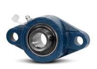 China P6 UCFL209 Pillow Ball Bearing with Housing 45mm Bore Size Flanged Unit for Transmission Systems for sale