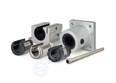 China LMF30UU Flange Linear Ball Bearing 35×45×64mm High Precision Motion Guide with Nylon Cage for sale