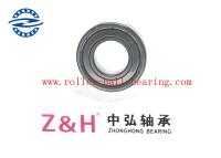China 6205 ZZ Deep Groove Ball Bearing 52x25x15mm Chrome Steel Single Row Shielded for sale