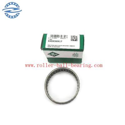 China K45x50x17 Needle Roller Cage Assembly 45mm Inner 50mm Outer 17mm Width Chrome Steel for sale