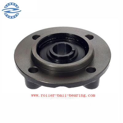 China ZH Brand UKFC206-J7 Pillow Ball Bearing Unit 25mm Bore Cast Iron Housing for sale