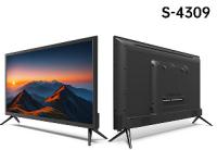 China 43 Inch 4K Android TV Smart Dolby Digital Plus with Metal Housing for sale