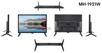 China 19 Inch Smart Small Screen Televisions DC 12V LCD Small TV Multi media for sale