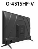 China 43 Inch Google UHD 4K Smart TV Tempered Glass Google Television For Home for sale