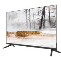China 55 Inch Android LED Smart Television Ultrathin Thickness Frameless Smart TV for sale