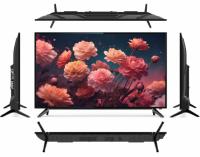 China Thin Bezel 55 Inch WebOS TV Tempered Glass WebOS Television Smart Update for sale