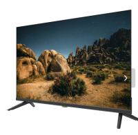 China Tempered Glass 98 Inch Google TV Black Big Size Television Smooth Operation for sale