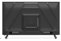 China Plastic Housing WebOS Big Screen TV 100 Inch LED 8K Frameless Bezel for sale