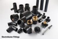 China Electrofusion Reducer Black Industrial Electrical Gas Pipes Fittings for sale