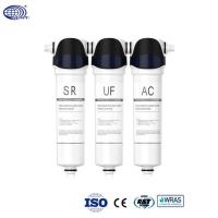 China Activated Carbon Mineral Tap Water Faucet Filter For Home Drinking Water 0.1um 2.5L/ Min for sale
