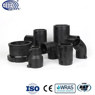 China SDR26 Plastic Pipe Fitting MDPE PE Central Plastics Electrofusion Couplings for sale