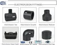 China Butt Fusion Welding HDPE Pipe End Cap 63mm For Natural Gas And Water Supply for sale