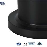 China SDR17 PE100 Butt Fusion Stub End HDPE Pipe Flange Adapter For Chemical Industry for sale