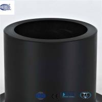 China SDR17 PE100 Butt Fusion Stub End HDPE Pipe Flange Adapter For Chemical Industry for sale