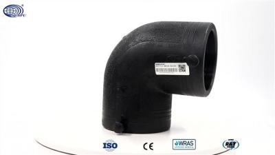 China 90 Degree Polyethylene Elbow Plastic Pipe Fitting HDPE100 for sale