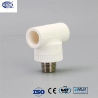 China EN 12201-3 Threaded Male Tees PPR Tee With Thread Pipe Connection for sale