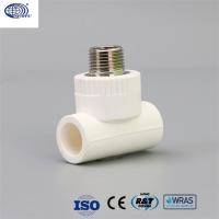 China EN 12201-3 Threaded Male Tees PPR Tee With Thread Pipe Connection for sale