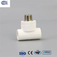 China EN 12201-3 Threaded Male Tees PPR Tee With Thread Pipe Connection for sale