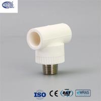 China EN 12201-3 Threaded Male Tees PPR Tee With Thread Pipe Connection for sale
