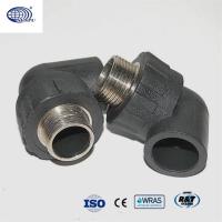 China 110mm HDPE Pipe Fittings  High Pressure Male Thread Elbow Nipple for sale