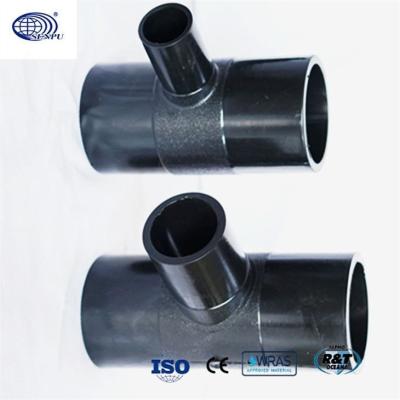 China EN 12201-3 Butt Fusion Tee HDPE Pipe Fittings For Water Supply for sale