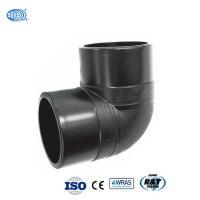 China Fusion Bend HDPE 90 Degree Elbow Non leakage Electrofusion Elbow 90 for sale