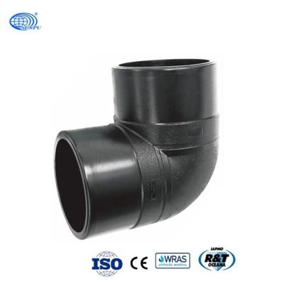China Fusion Bend HDPE 90 Degree Elbow Non leakage Electrofusion Elbow 90 for sale