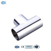 China SS304 Sanitary Polished Equal Union Tee Fittings Anti Corrosion for sale