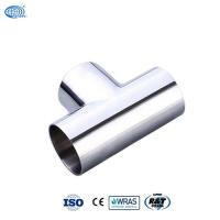 China SS304 Sanitary Polished Equal Union Tee Fittings Anti Corrosion for sale
