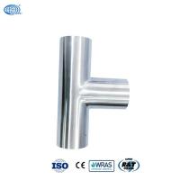 China SS304 Sanitary Polished Equal Union Tee Fittings Anti Corrosion for sale